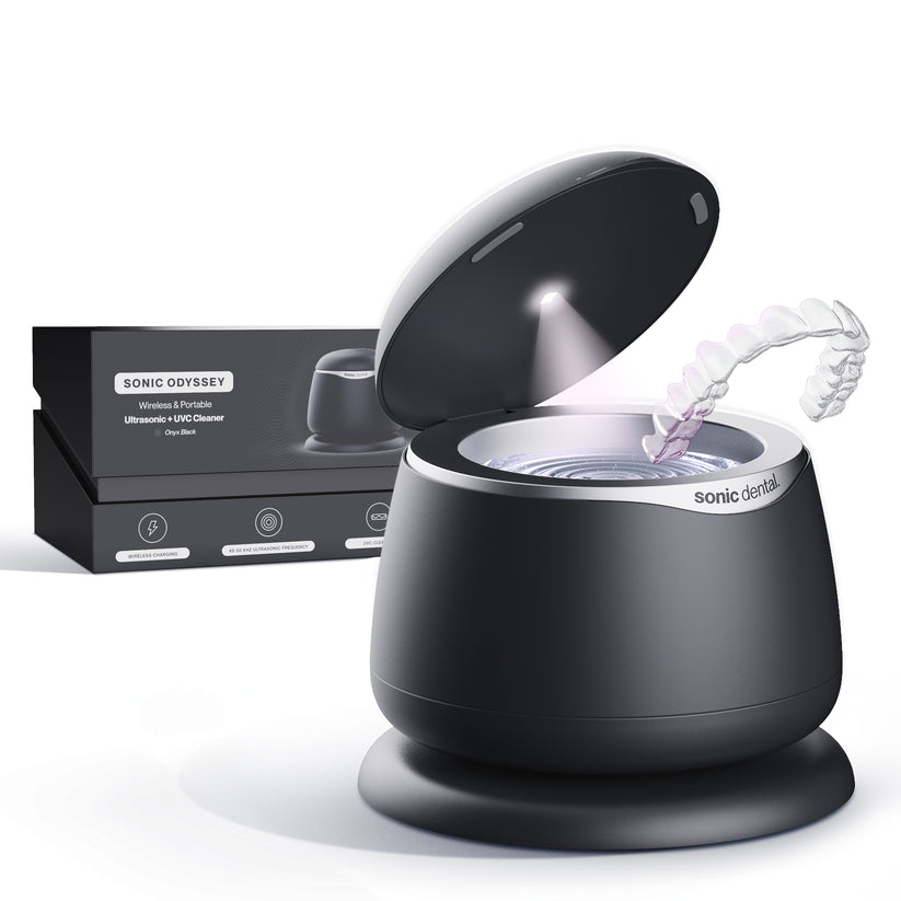 Sonic Odyssey - Wireless Ultrasonic + UVC Cleaner | Multi-Frequency ...