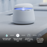 Sonic Pro with Steribrite - Ultrasonic UV-C Dental Appliance Cleaner ...